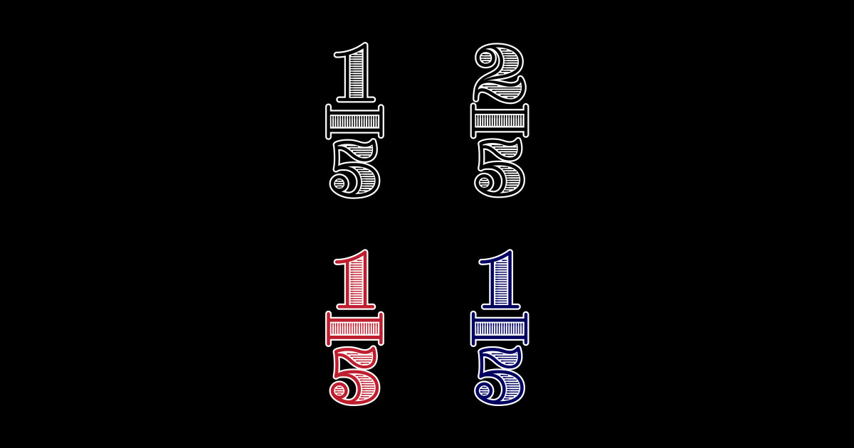 One Fifth, Two Fifth, Red Fifth, Blue Fifth - Dr Seuss - Sticker ...