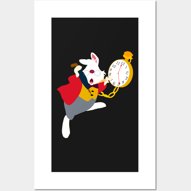 I’m Late I’m Late Rabbit - Rabbit From Alice In Wonderland - Posters ...