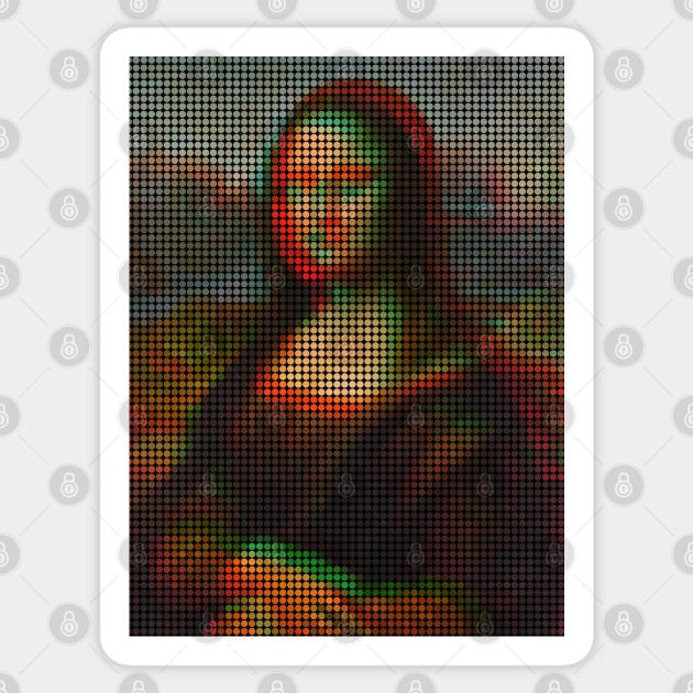 Mona Lisa Dot Matrix Print Shake [Rx-tp] - Mona Lisa Dot Matrix ...