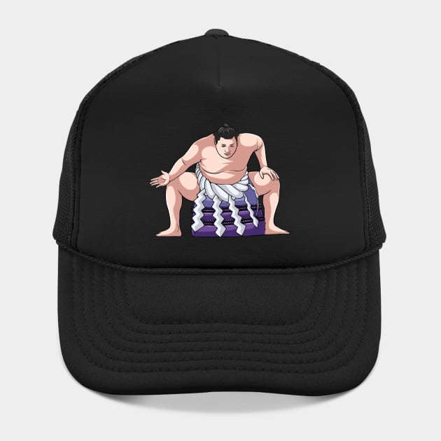 Sumo Wrestler Sumo Japan Wrestling - Sumo - Hat | TeePublic