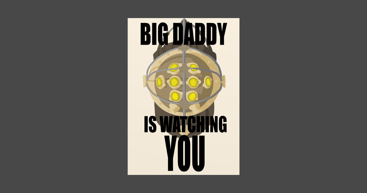 BIG DADDY IS WATCHING YOU - Mr Bubbles - T-Shirt | TeePublic