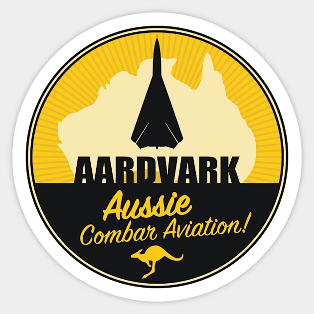 RAAF F-111 Aardvark - Raaf F 111 Patch - Sticker | TeePublic