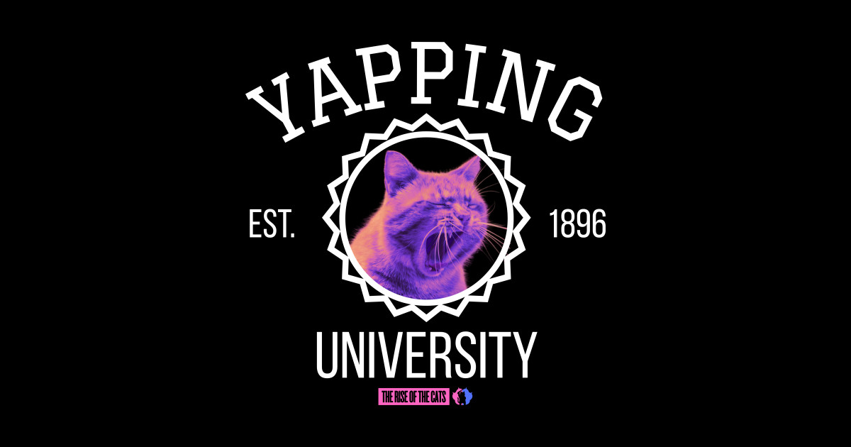 Yapping University - Yapping - Sticker | TeePublic