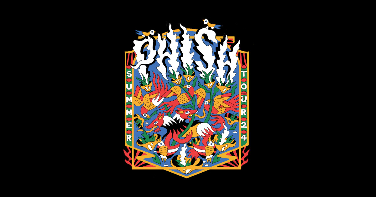 phish summer tour 2024 - Phish Tour - Sticker | TeePublic