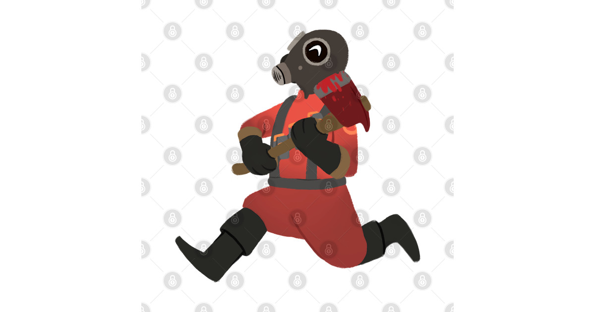 Happy Pyro - TF2 - Tf2 - T-Shirt | TeePublic