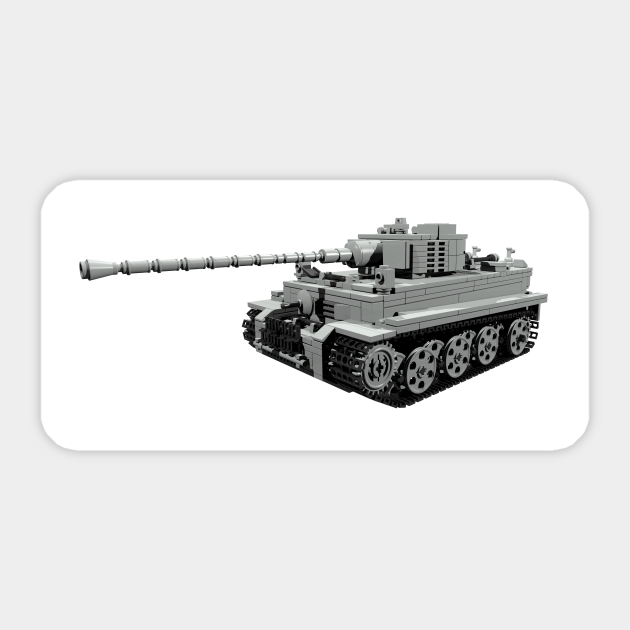Tiger Tank - Tiger Tank - Sticker | TeePublic
