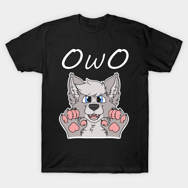 OwO furry - Furry - T-Shirt | TeePublic
