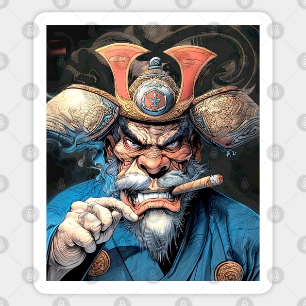 Puff Sumo: Ronin Samurai Puff Sumo Smoking a Cigar - Kung Fu Fighting ...