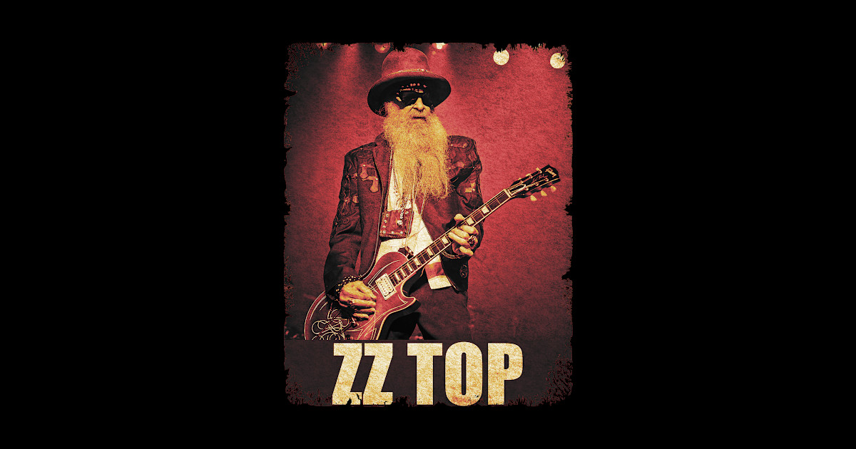 RETRO LOOK // ZZ Top 90S - Retro Look - Posters and Art Prints | TeePublic