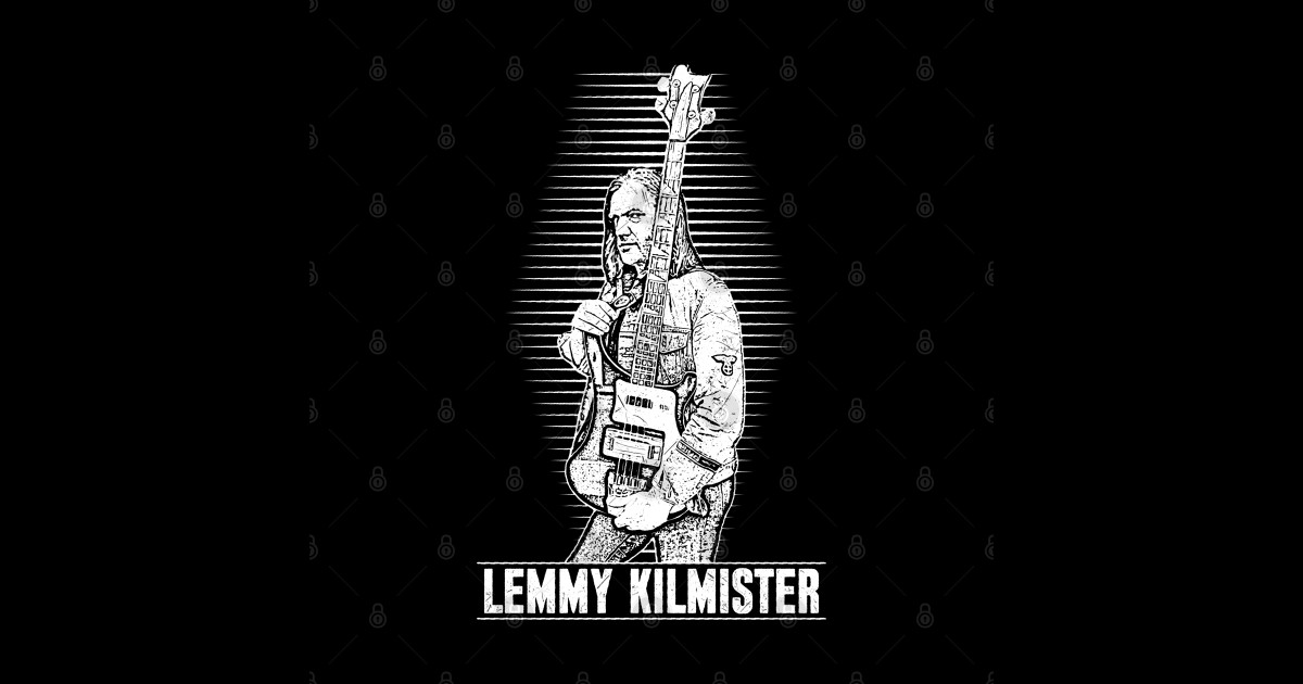 Lemmy Kilmister // Bass player // White retro - Lemmy Kilmister ...