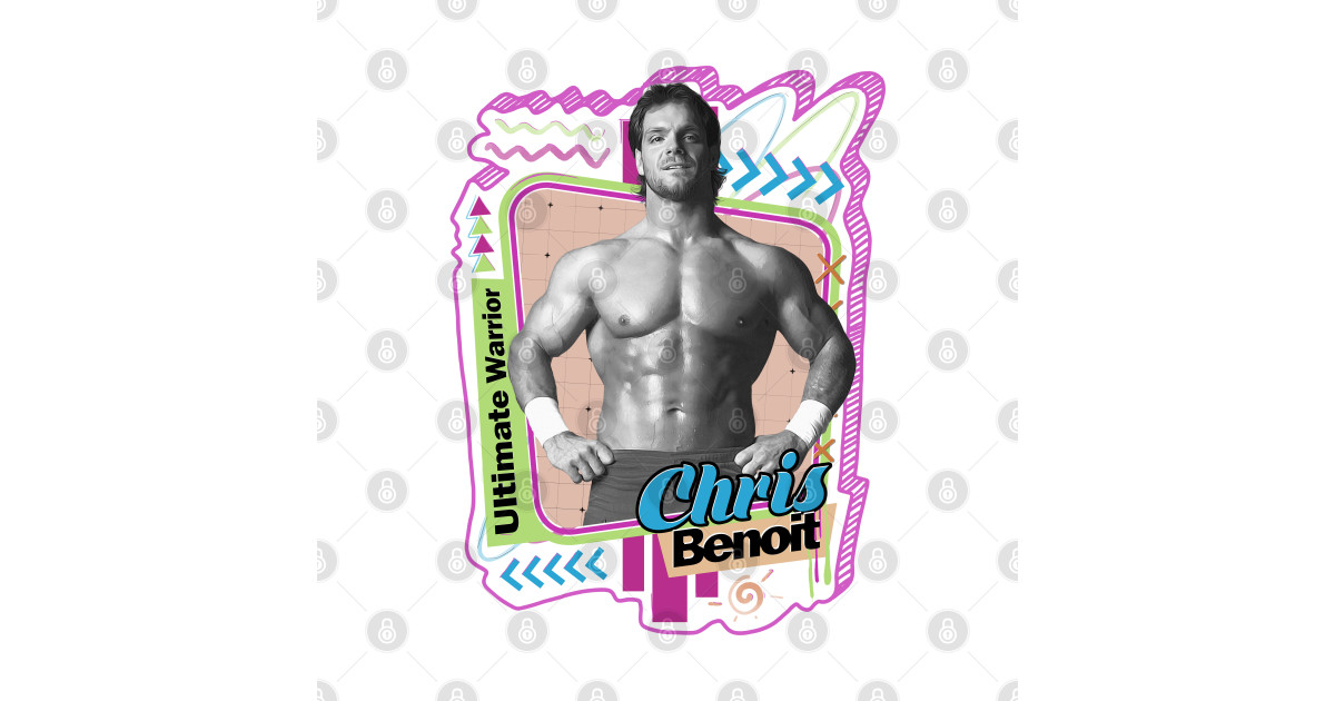 Wrestler Ultimate Warrior Chris Benoit - Wrestling - T-Shirt | TeePublic