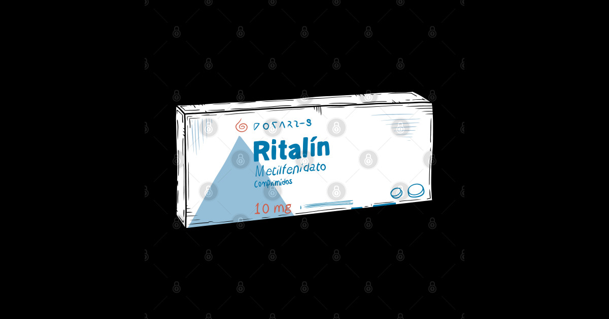 Ritalin for a Good day! - Adhd - Sticker | TeePublic