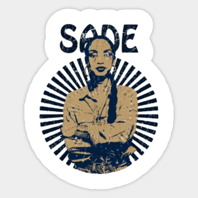 Sade Retro Classic - Sade - Sticker | TeePublic