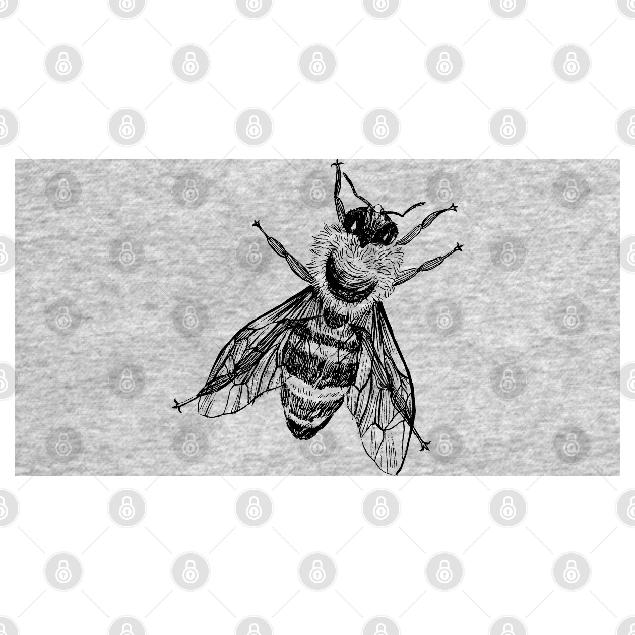 Vintage Honey Bee Drawing For World Bee Day Honey Bee T Shirt Teepublic
