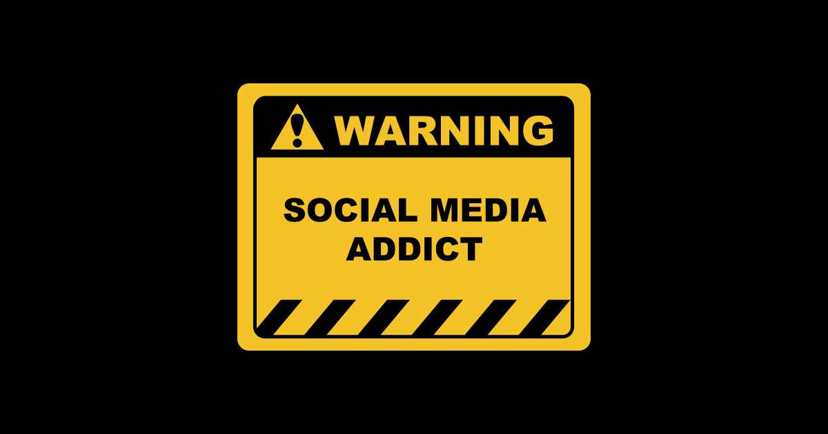 Funny Human Warning Label / Sign SOCIAL MEDIA ADDICT Sayings Sarcasm ... Funny Human Warning Label / Sign SOCIAL MEDIA ADDICT Sayings Sarcasm ...
