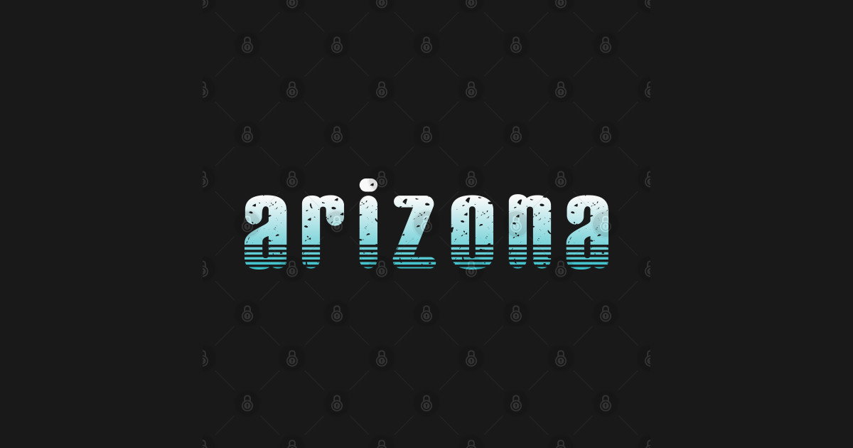 Vintage Arizona Gradient Retro Script - Arizona Vintage Retro Gradient ...