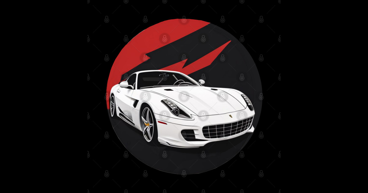 Ferrari 599 GTB GTO - Ferrari Gto - Sticker | TeePublic