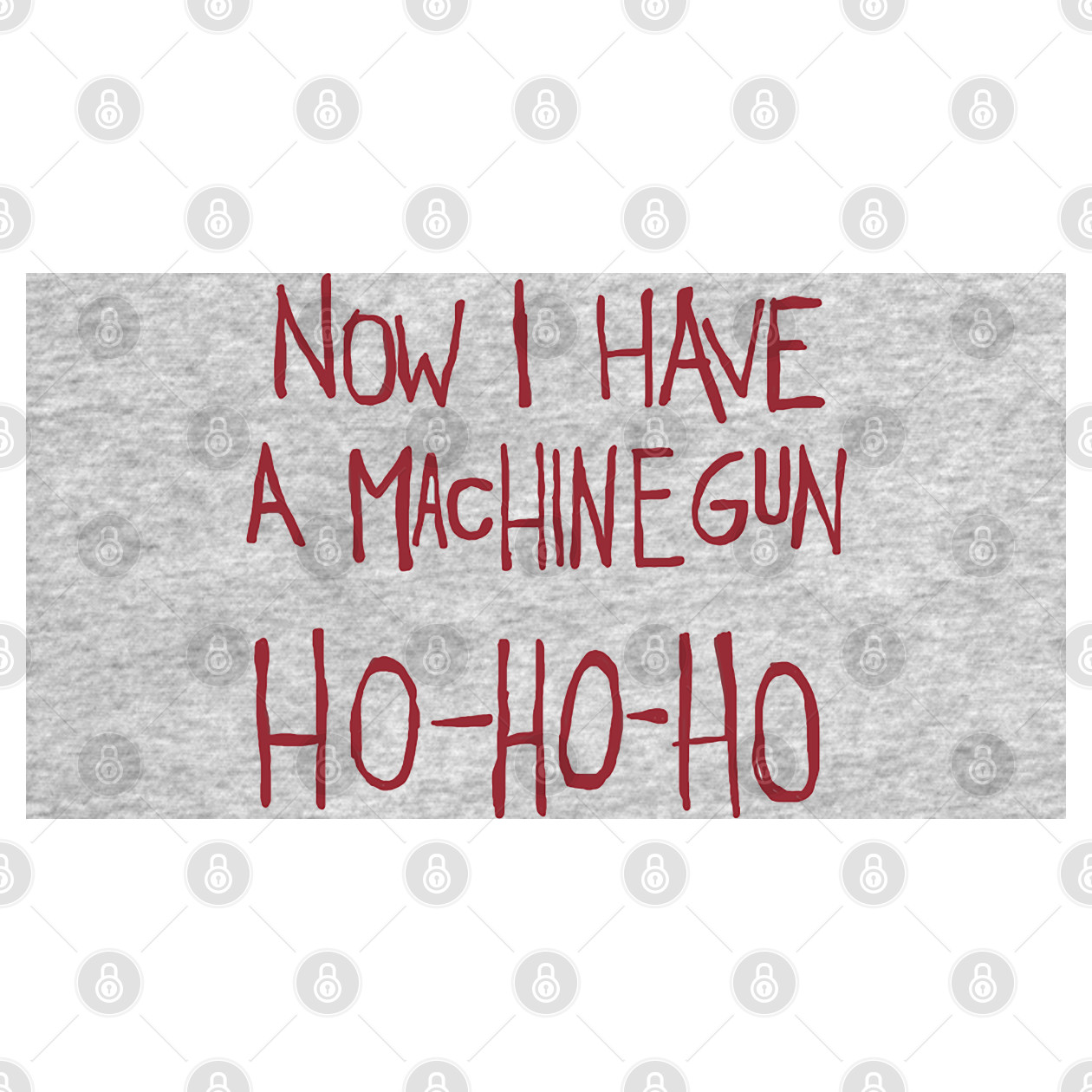 Now I have a machine gun ho ho ho! - Nakatomi Xmas Party - T-Shirt ...