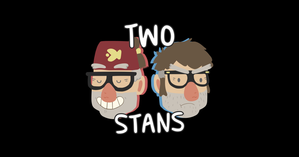 Stan and Ford Pines - Gravity Falls - Mabel - Sticker | TeePublic