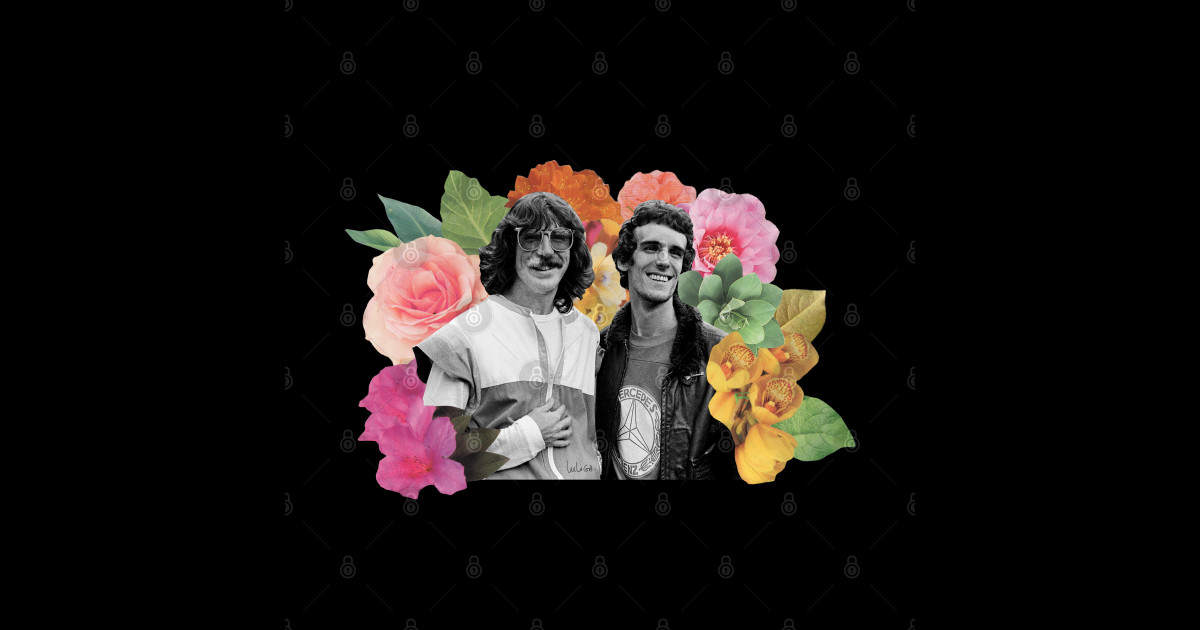 Charly y el flaco - Charly Garcia - Sticker | TeePublic