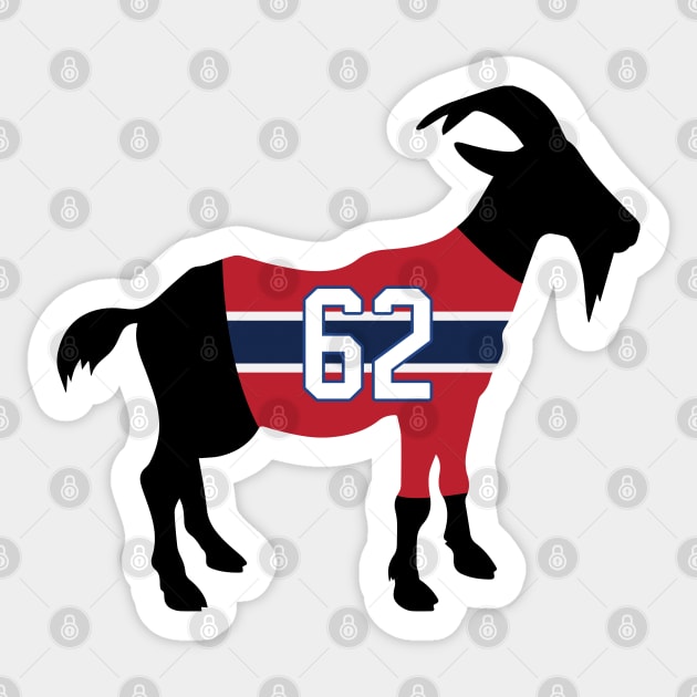 Artturi Lehkonen GOAT - Artturi Lehkonen - Sticker | TeePublic