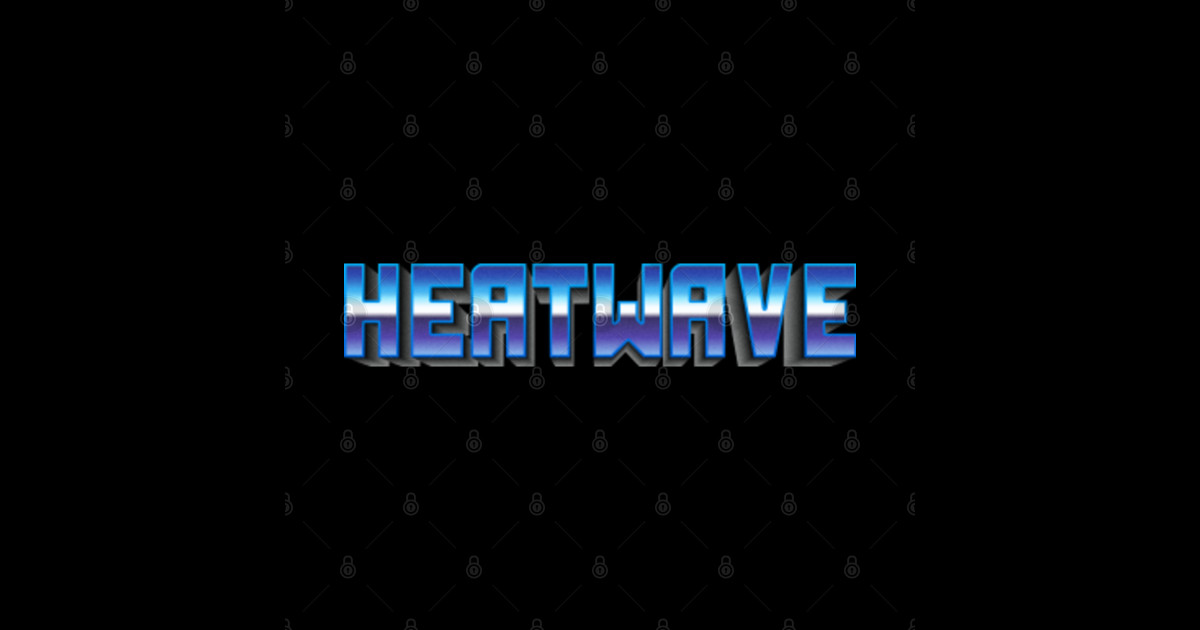 HEATWAVE 2023 LOGO #1 - Music - Sticker | TeePublic