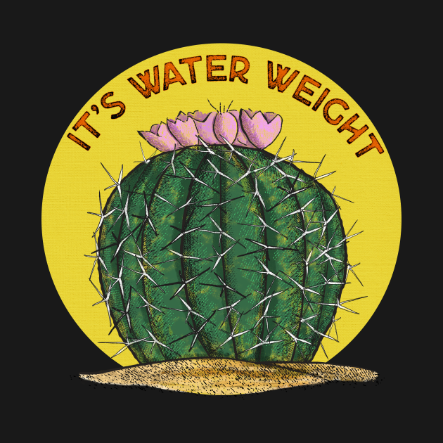 It's Water Weight - Funny Slogan - Long Sleeve T-Shirt | TeePublic