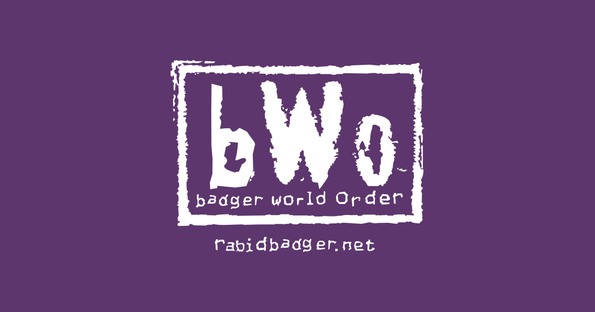 Badger World Order (White) - Bwo - T-Shirt | TeePublic