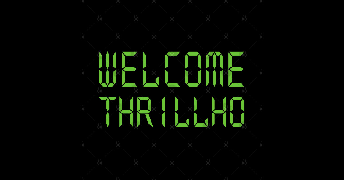 Welcome Thrillho - The Simpsons - Sticker | TeePublic