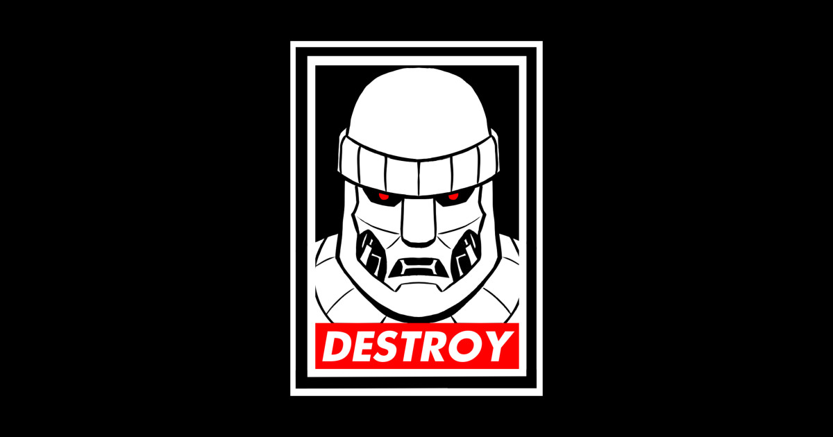 Destroy! - Destroy - Sticker | TeePublic