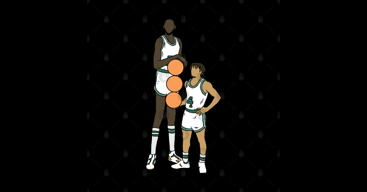 Tacko Fall And Carsen Edwards - Nba - Sticker | TeePublic