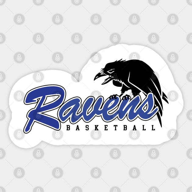 Tree Hill Ravens Basketball - One Tree Hill - Sticker | TeePublic