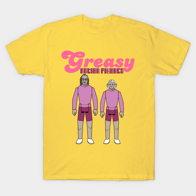 Greasy Action Figures - Greasy Strangler - T-Shirt | TeePublic