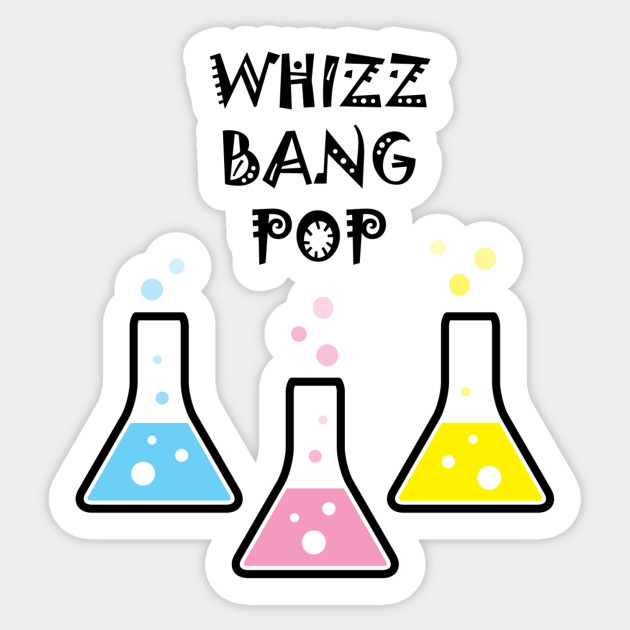 Chemistry bottles - Chemistry - Sticker | TeePublic