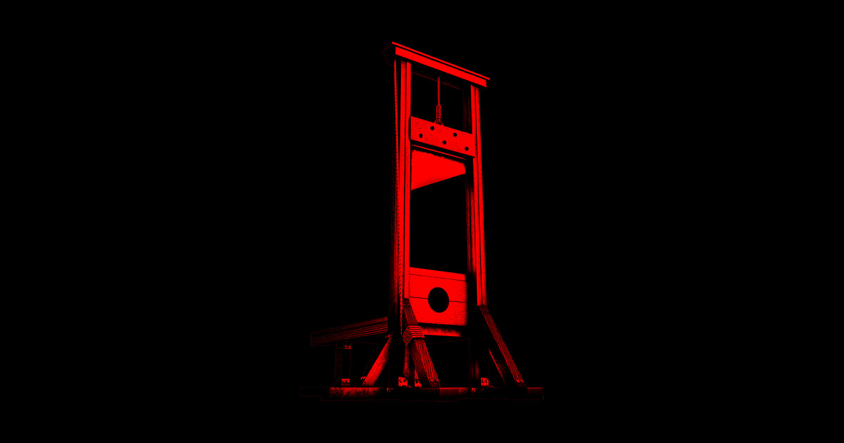 Guillotine - Guillotine - Sticker | TeePublic