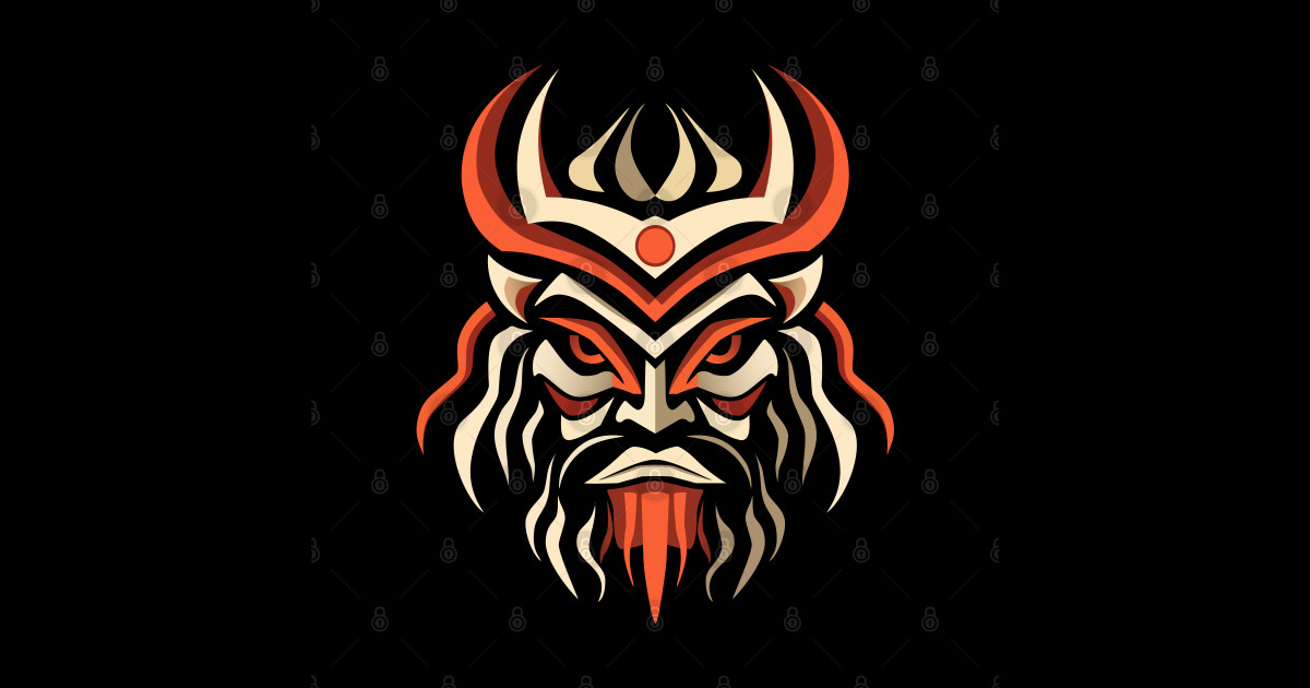 Angry warrior - Angry Warrior - Sticker | TeePublic