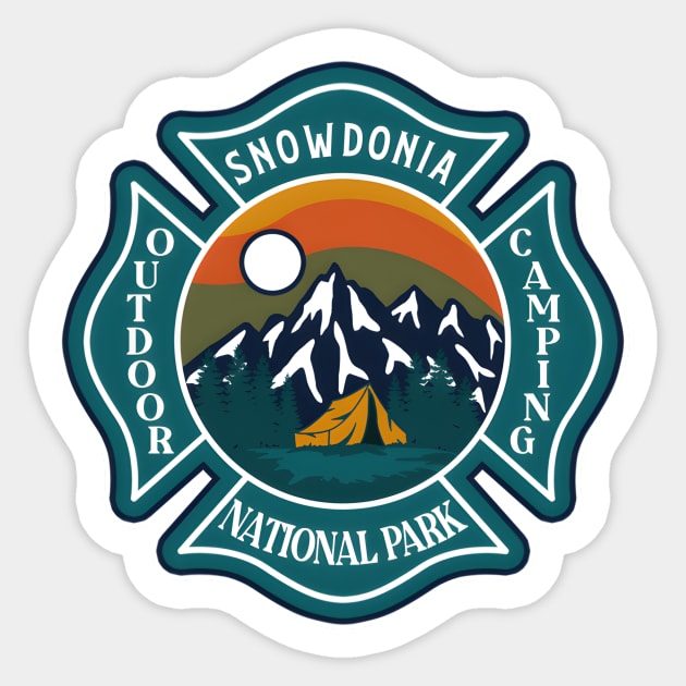 Snowdonia National Park - Snowdonia - Sticker | TeePublic