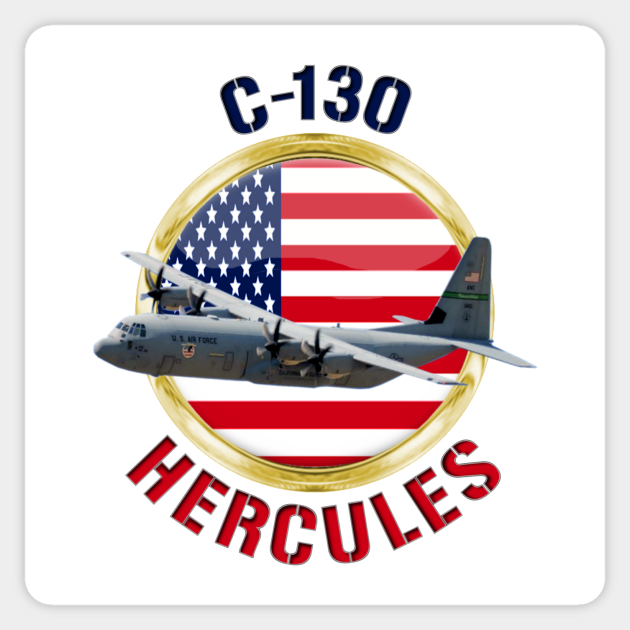 C-130 Hercules USA - C 130 Hercules - Sticker | TeePublic