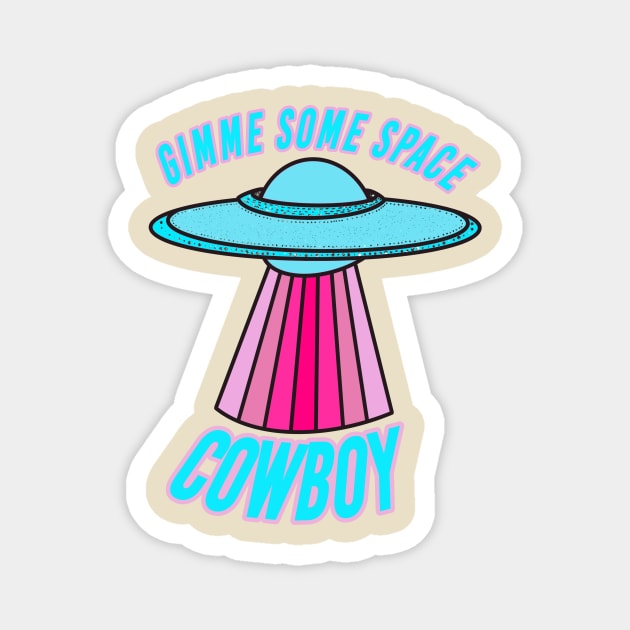 Preppy Space Cowboy Aesthetic - Space Cowboy - Magnet | TeePublic