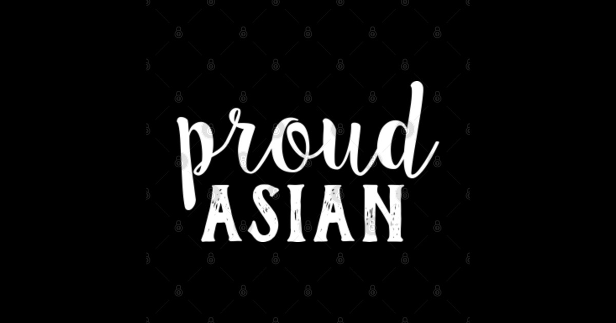 PROUD ASIAN - CURSIVE WRITING - Proud Asian Cursive Writing - Sticker ...