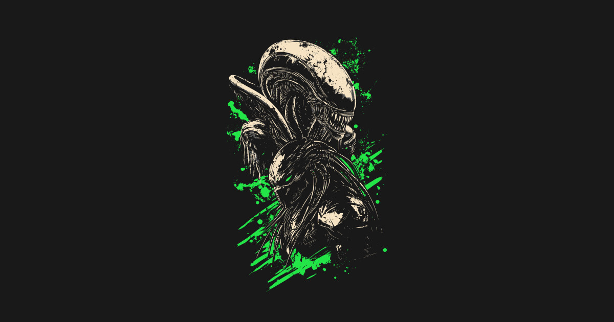 Alien vs. Predator - Alien Vs Predator - T-Shirt | TeePublic