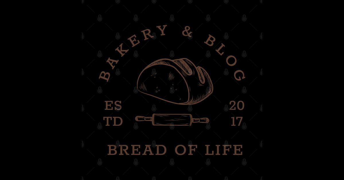 Bread of Life Bakery & Blog | Brown Logo - Bread Of Life - Sticker ...