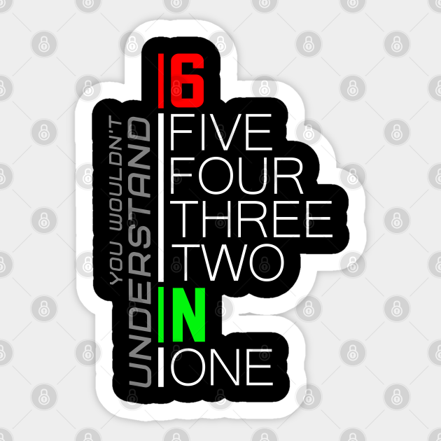 1N23456 Motorcycle - 1n23456 - Sticker | TeePublic