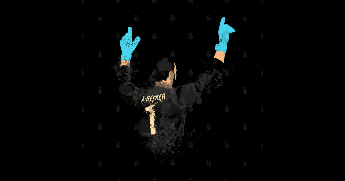 Alisson Becker Liverpool Goalkeeper - Alisson - Posters and Art Prints ...