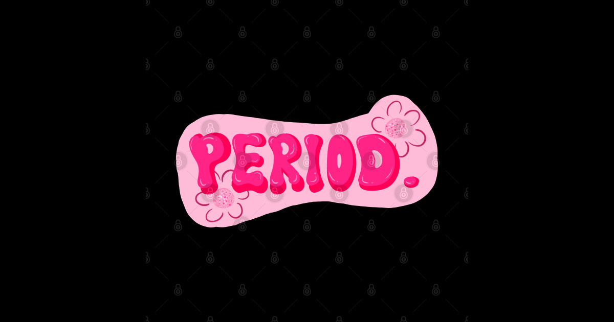 Period boo - Period - Sticker | TeePublic