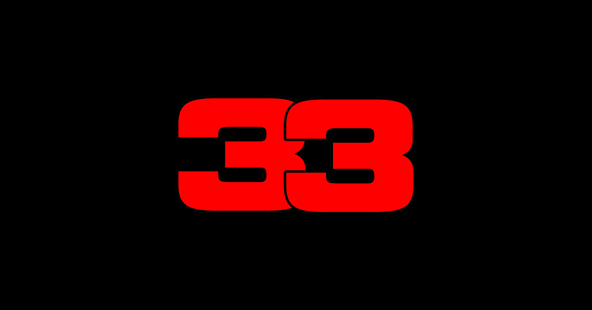 Max Verstappen 33 - Verstappen - Sticker | TeePublic