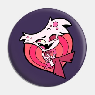 Helluva Boss Angel Dust Pins and Buttons for Sale | TeePublic