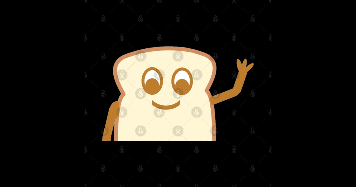 Raw Toast version 2 - Random - Sticker | TeePublic