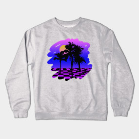 Eighties VHS Palm Trees - Dream Of Paradise - T-Shirt | TeePublic
