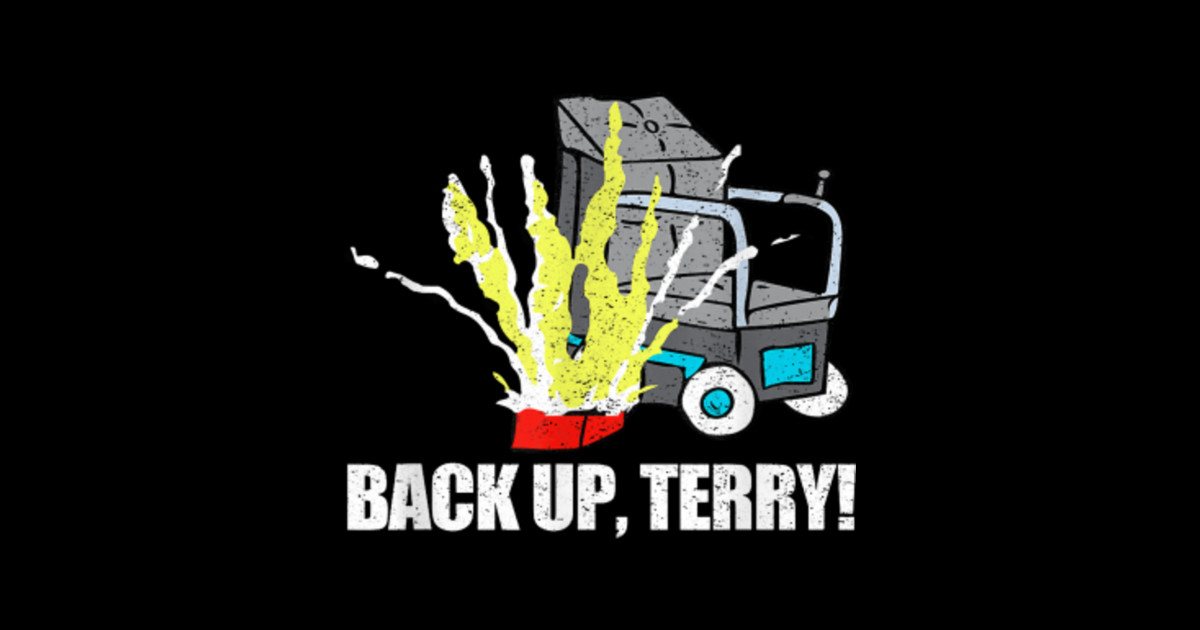 Back Up Terry Funny - Terry - Sticker | TeePublic